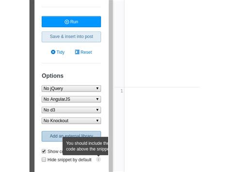 Tooltip Not Visible In New Stack Snippet Layout Due To Vertical