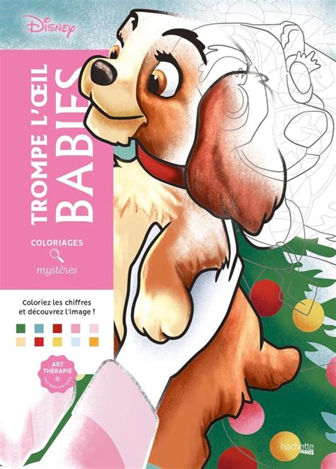 Tracker Coloriages mystères Disney Trompe lœil Babies Le Monde