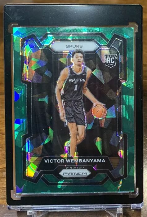 Victor Wembanyama Prizm Green Ice Price Guide Sports Card