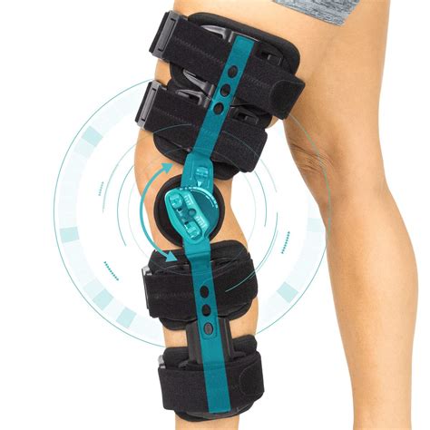 Amazon Vive ROM Knee Brace Hinged Immobilizer For ACL MCL And