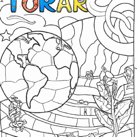 10 Desenhos Incríveis de Terra para Imprimir e Colorir