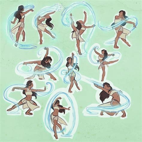 Avatar The Last Airbender Art Avatar Aang Avatar Airbending Poses