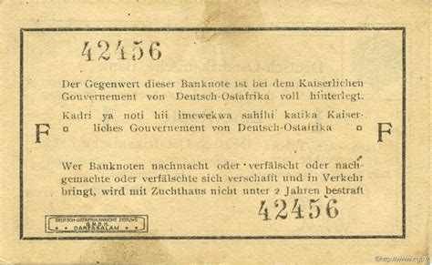 1 Rupie German East Africa Numista