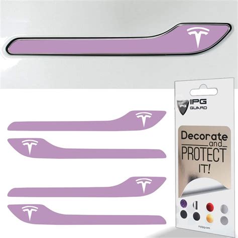 IPG Kit de calcomanías para manija de puerta Tesla Model 3 Model Y