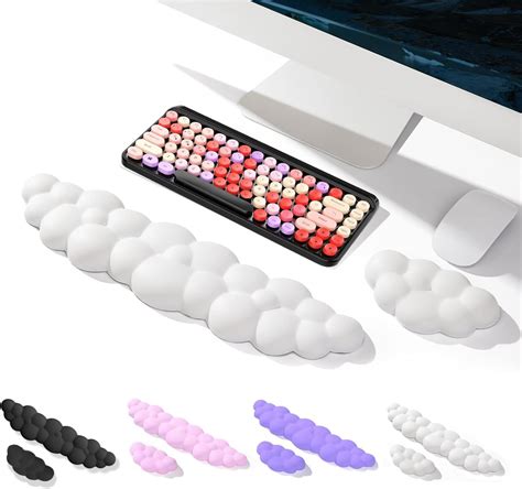 Amazon Leolee Keyboard Cloud Wrist Rest Purple Cloud Wrist Rest