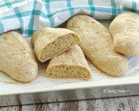 Ciabatta Integrale Come Fare La Ciabatta Con La Farina Integrale