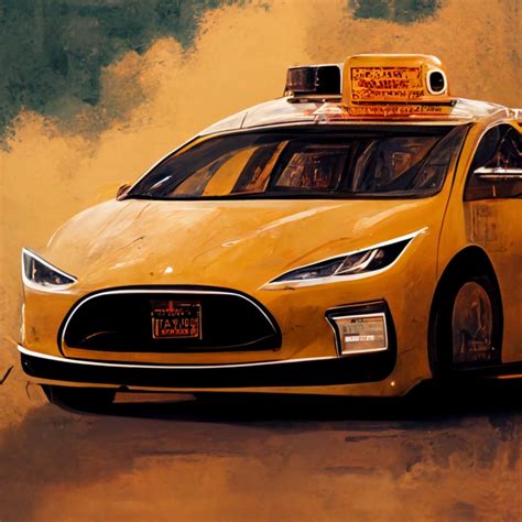 Tesla Robotaxi Realistic High Quality Midjourney OpenArt