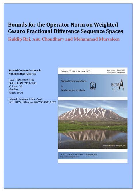 pdf bounds for the operator norm on weighted cesaro fractional difference sequence spaces