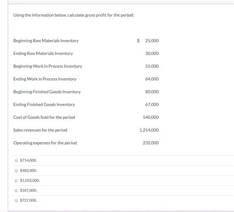 solved quejliuilu using the information below calculate net