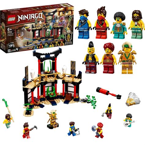LEGO NINJAGO 7 FIGUREK TURNIEJ ŻYWIOŁÓW 71735 12545684278 oficjalne