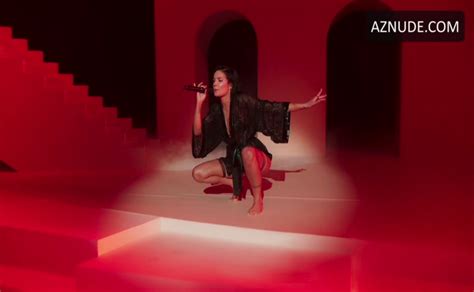 Halsey Underwear Scene In Savage X Fenty Show Aznude