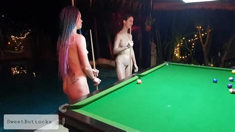 Two Naked Sluts Play Billiards In A Night Bar Fapcat