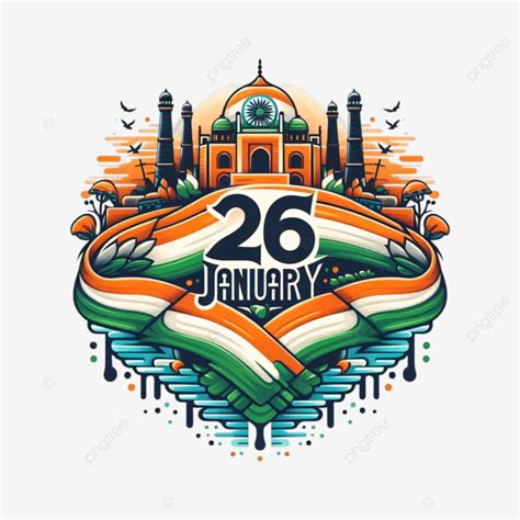 De Enero D A De La Rep Blica India Png Dibujos India Dia De La