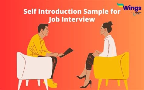 Self Introduction Sample For Job Interview Freshers And Experienced