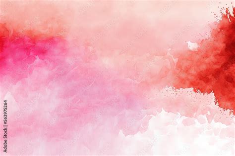 fond texturé de peinture aquarelle rouge et rose en tâches de couleur