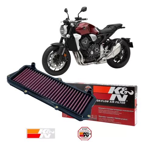 Filtro Ar K N Ha Honda Cb Cb R Parcelamento Sem Juros