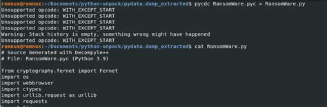Unpacking Python Executables On Windows And Linux Fortiguard Labs