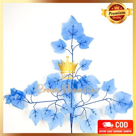 Jual 1 Lusin PROMO Daun Anggur Plastik Dekorasi Artificial