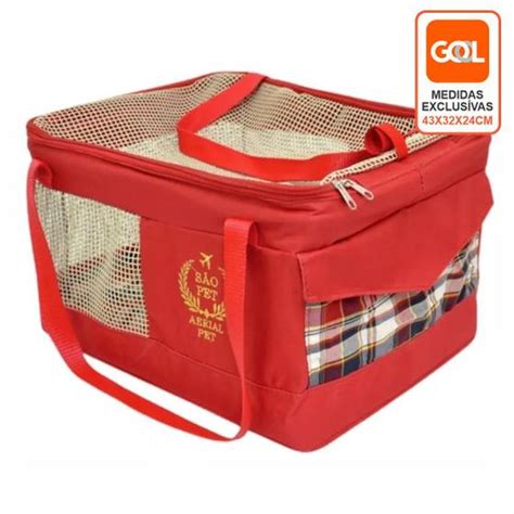 Bolsa Transporte Para Companhia Aérea Cia Gol de Avião Aerial Para Pet