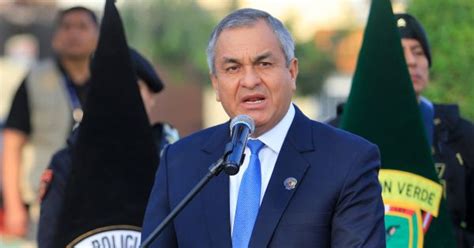 Vicente Romero defiende creación de la Policía de Orden y Seguridad