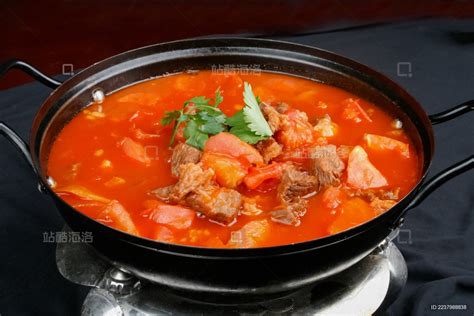 中餐美食 炖菜 西红柿炖牛腩 站酷海洛 正版图片 视频 字体 音乐素材交易平台 站酷旗下品牌