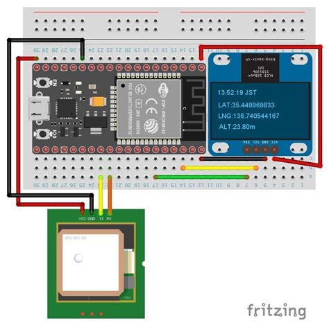 Neo M Gps Module Module With Esp Using Micropython Off