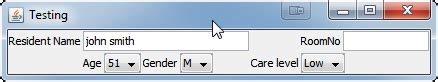 Gui Layout With Swing Components Java Stack Overflow
