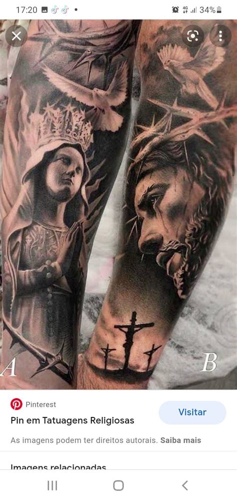 Carlos Henrique Marques Silva Tatto Religiosa
