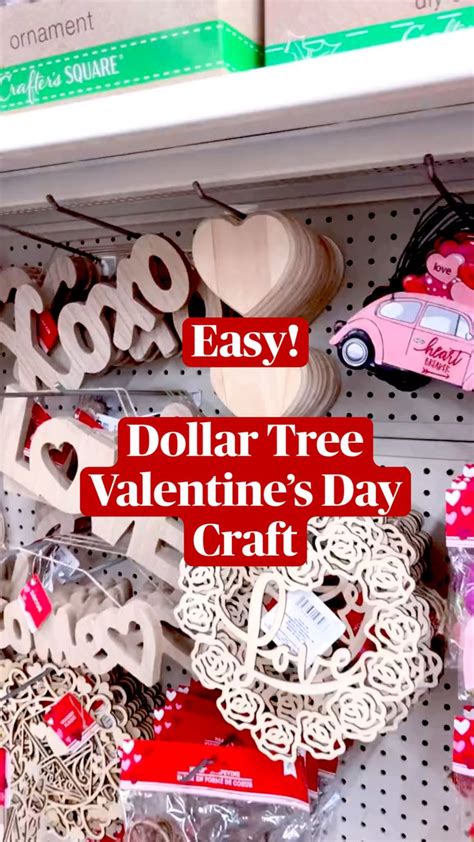 Dollar Tree Valentines Day Craft Dollar Tree Craft Decor