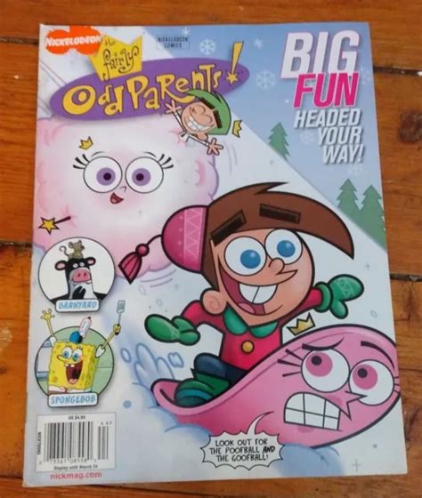 NICKELODEON COMICS SPECIAL 33 Fairly Oddparents Spongebob Squarepants