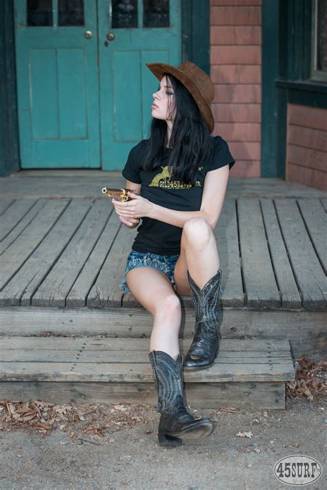 Pretty Cowgirl Model Goddess With Cowboy Hat Cowboy Boots Flickr