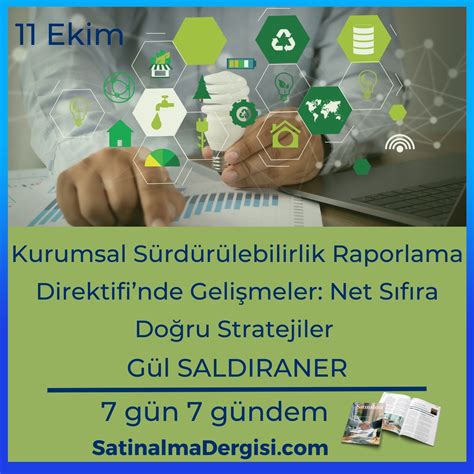 Kurumsal Sürdürülebilirlik Raporlama Direktifinde Gelişmeler Net