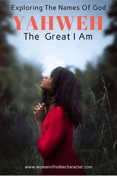 Yahweh I Am Exploring The Names Of God Names Of God The Great I Am God