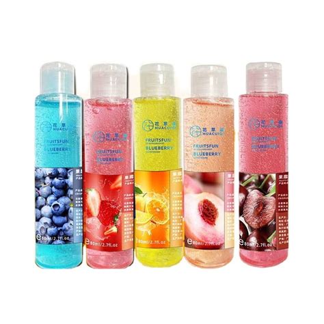 Kajiali Pcs Edible Fruit Flavor Adult Lubricant Gel Lube Edible Oral