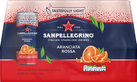 Holleys Fine Foods SAN PELLEGRINO Aranciata Rossa Blood Orange 330ml