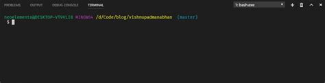 Styling Git Bash For Windows Vp S