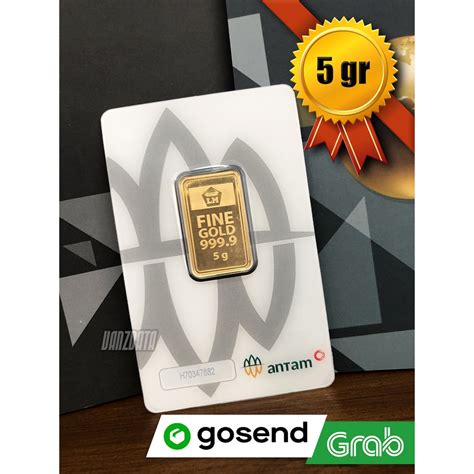 Jual EMAS ANTAM 5 Gram LOGAM MULIA EMAS MURNI 24 Karat Shopee Indonesia