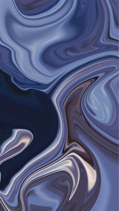An Abstract Painting With Blue And Purple Colors On It S Surface As