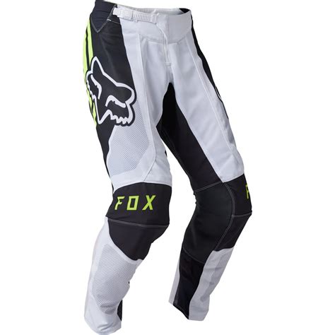 Fox Pantalon Mx Airline Sensory Neon Jaune Maciag Offroad