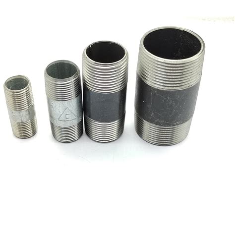 1 2 Stainless Steel Pipe Fitting Thread Screw Hex Nipple China Pipe