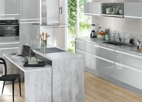 Cuisine Laquée Brillant ou Mat 13 couleurs Modèle Carat Lapeyre