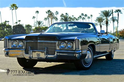 Cadillac El Dorado Rental Los Angeles Rent A Classic Cadillac In La