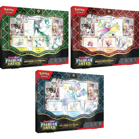 Pokemon TCG Scarlet Violet 4 5 Paldean Fates Premium Collection Momoko