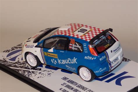 Fiat Abarth Grande Punto S2000 Barum Rally Zlín 2007 Sołowow Baran