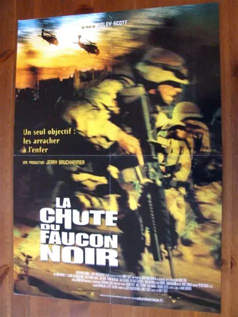 LA CHUTE DU Faucon Noir Poster De Magazine 40 X 54 Cm EUR 4 00