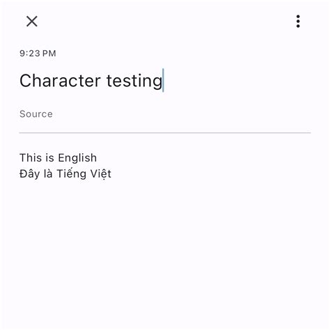 Issue With Unicode Characters Not Displaying Properly In Fleeting Notes