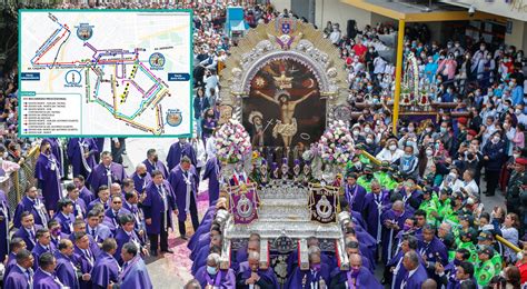 Señor de los Milagros 2022 Estos son los desvíos por el cuarto y
