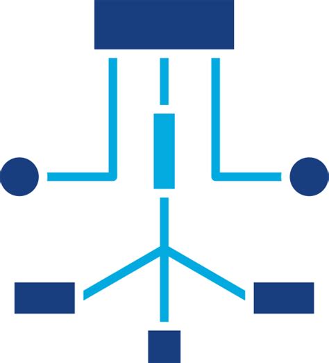 Workflow Glyph Two Color Icon 素材 Canva可画