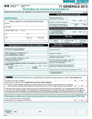 Remplissable En Ligne Cra Arc Gc D Claration De Revenus Et De