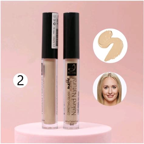 Corretivo L Quido Matte Naked Natural Febella Cor Ml Shopee